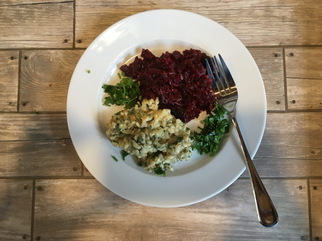 Receptes no Ēdiena gatavošanas meistarklases "Kartupeļi un graudaugi ...